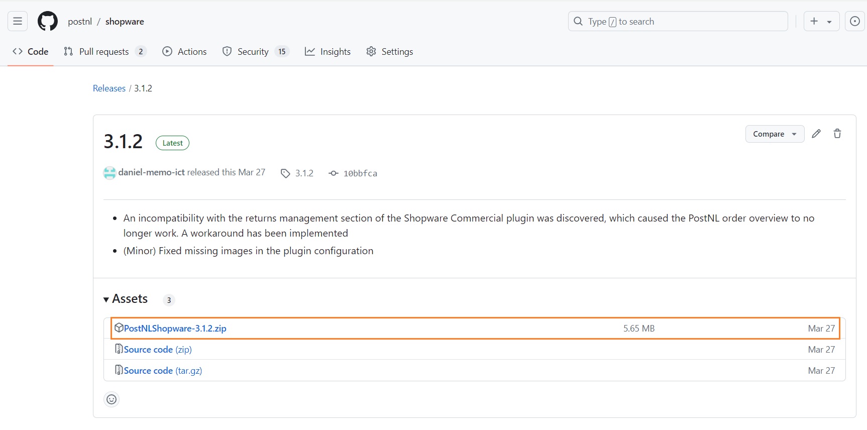 PostNL Shopware Manual
