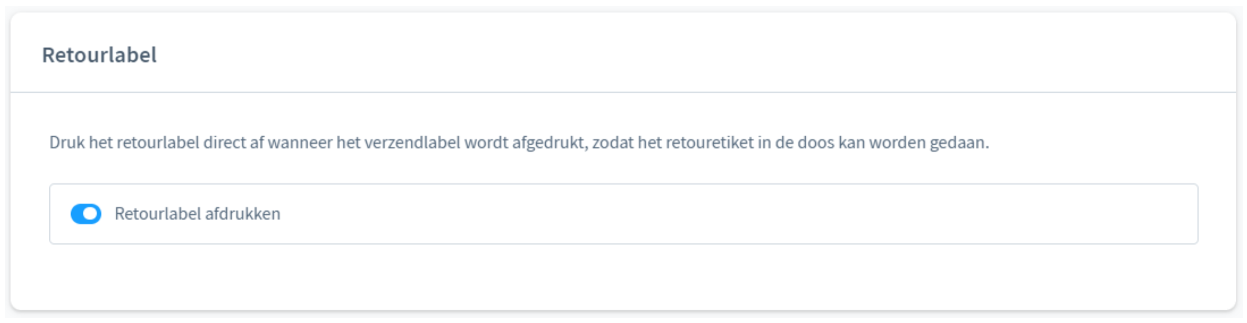 PostNL Shopware Manual